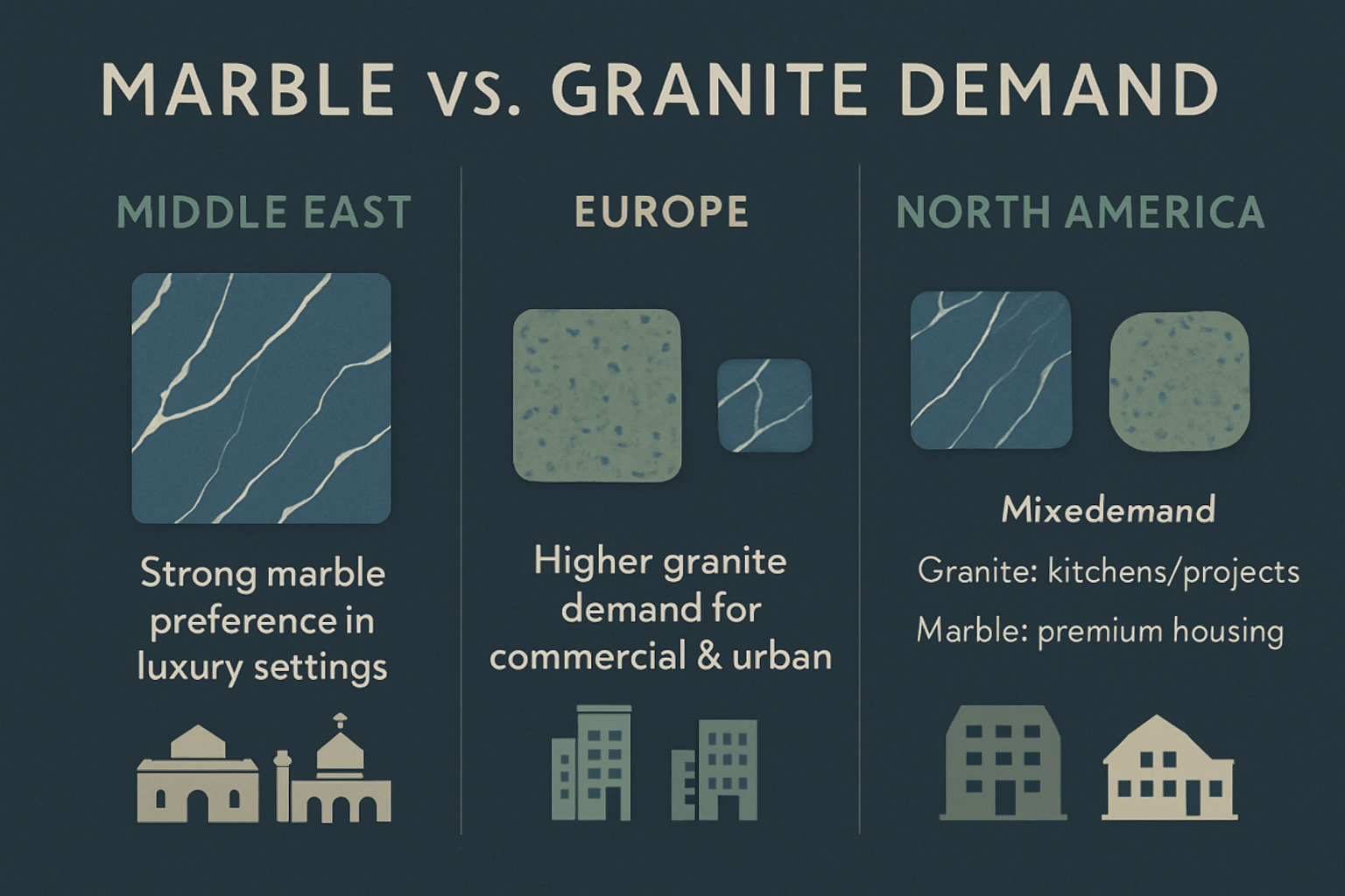 Marble vs Granite Which Stone Fits Which Project Best - Shawkat Stone